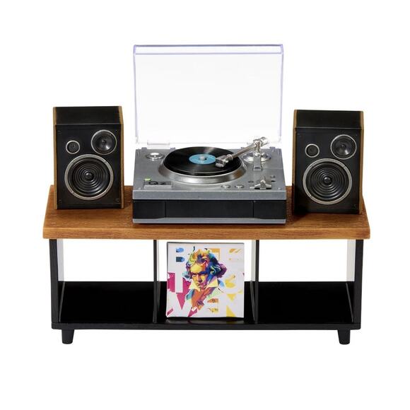 Minibrands | Toys | Mgas Miniverse Real Music Record Player Mini ...